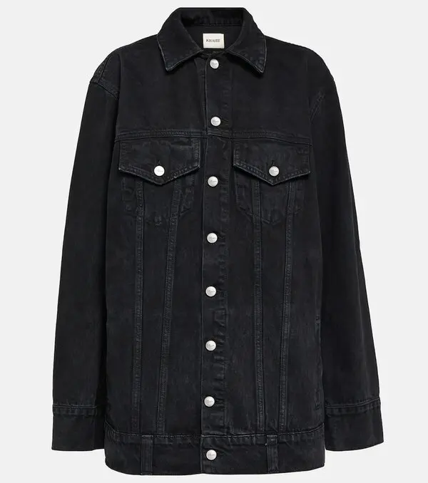 Khaite Cotton Denim Trucker Jacket