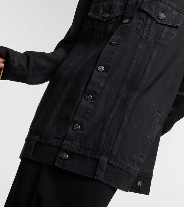 Khaite Cotton Denim Trucker Jacket