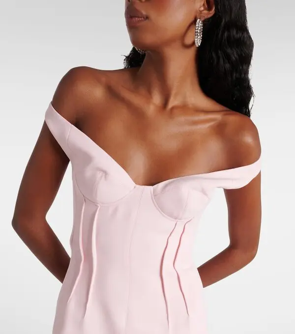 David Koma Off-shoulder Mini Dress