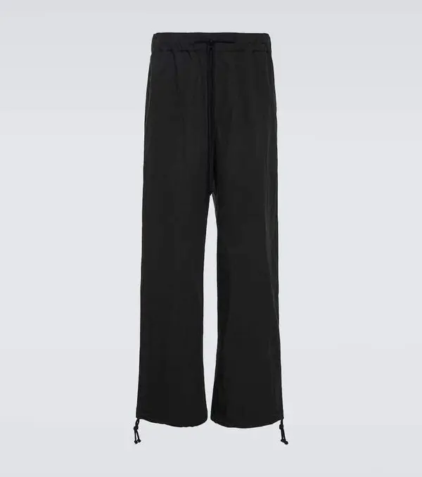 Commas Cotton-blend High-rise Trousers