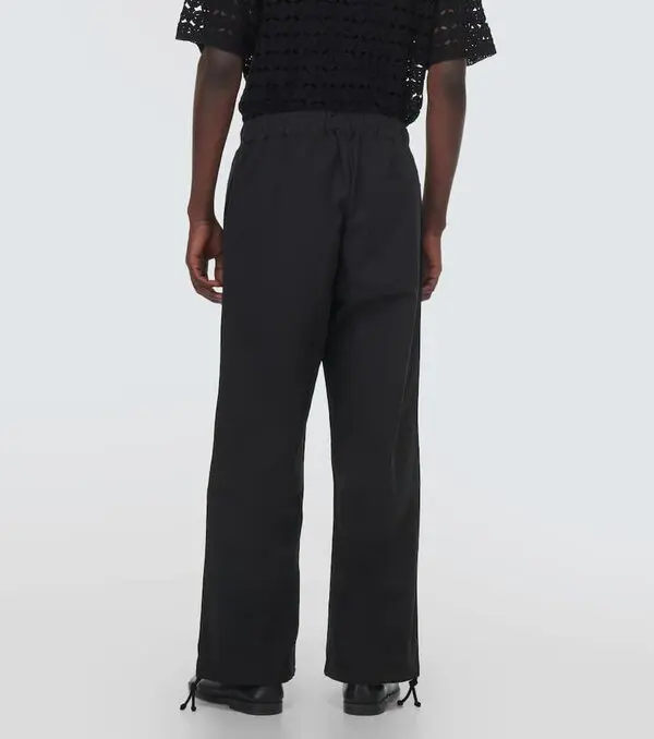 Commas Cotton-blend High-rise Trousers