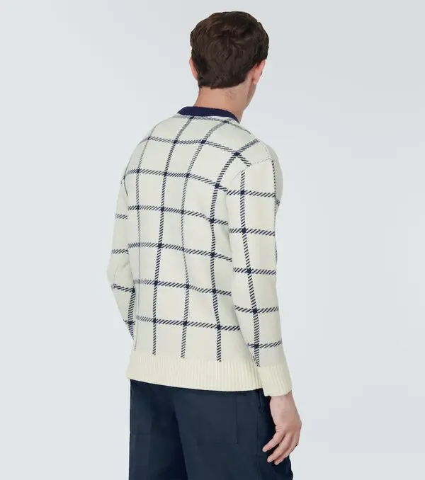JW Anderson Ribbed-knit Wool Sweater