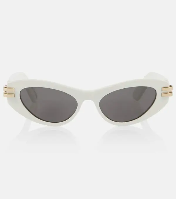 Dior Cdior B1u Cat-eye Sunglasses - White