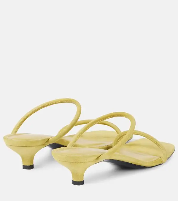 TOTEME The Minimalist Suede Sandals