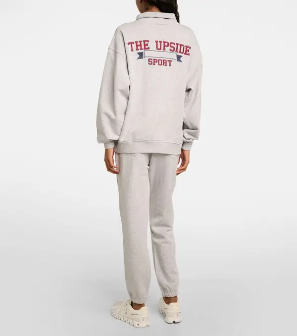 The Upside Raquette Jerome Half-zip Sweater