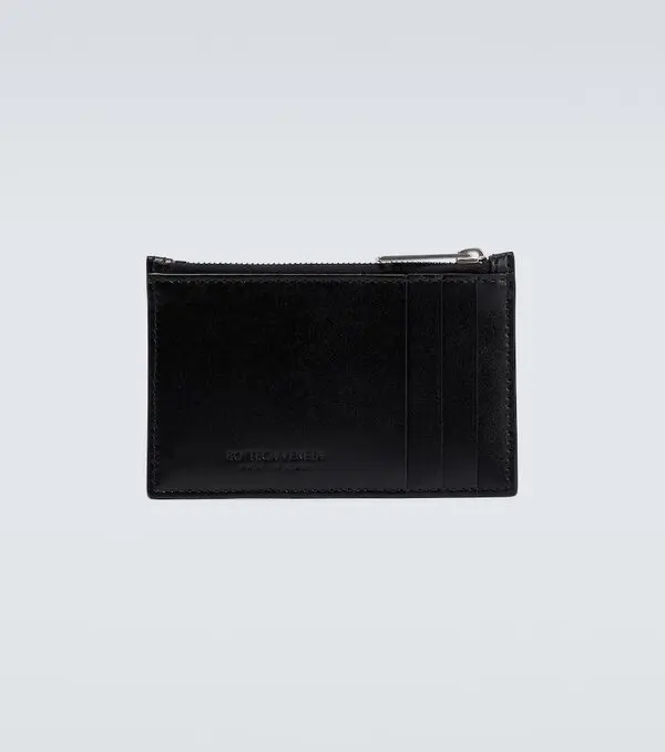 Bottega Veneta Intreccio Leather Card Case