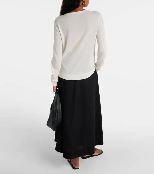 TOTEME Logo Cardigan