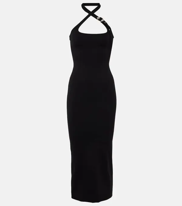 Attico Jersey Midi Dress