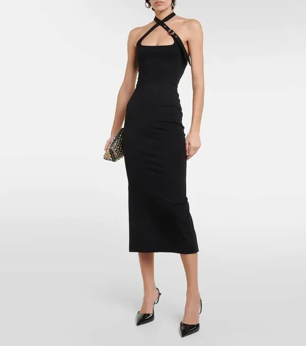 Attico Jersey Midi Dress