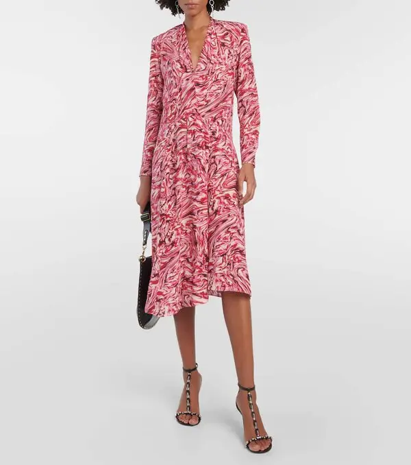 Isabel Marant Étoile Patel Printed Silk Midi Dress
