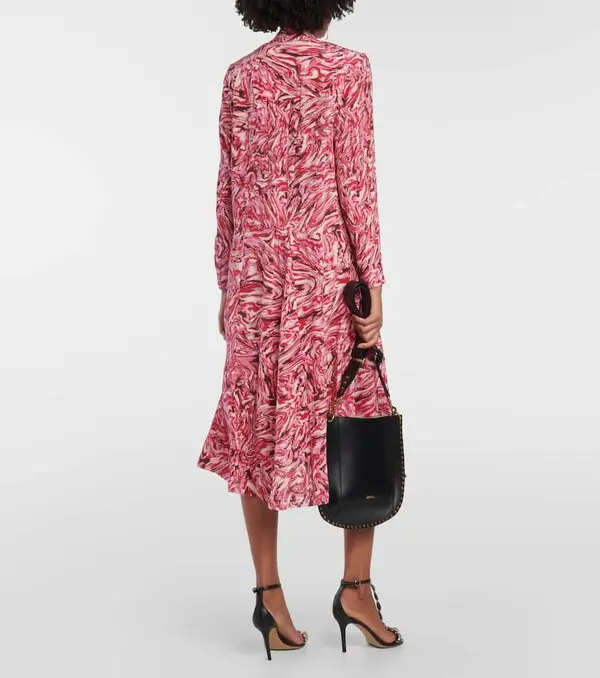 Isabel Marant Étoile Patel Printed Silk Midi Dress
