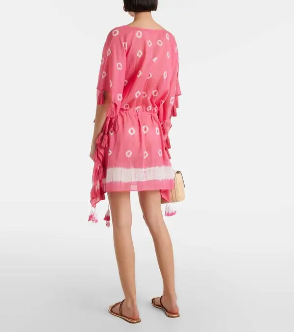 Anna Kosturova Sand Dollar Tie-dye Kaftan