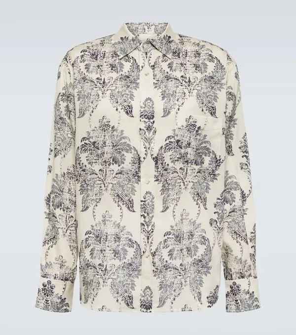 Commas Silk And Cotton Shirt