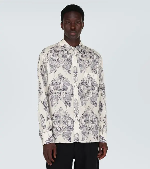 Commas Silk And Cotton Shirt