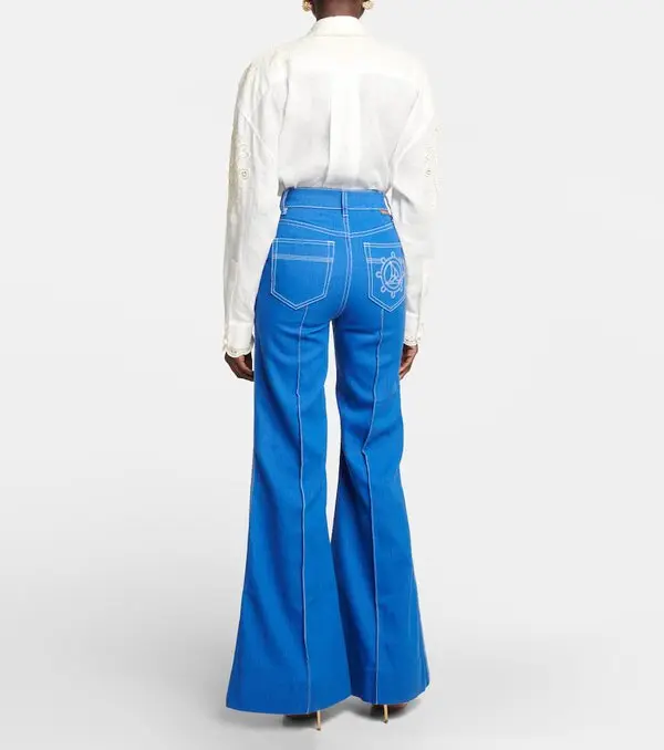 Zimmermann High Tide Flared Jeans