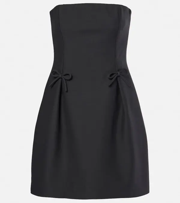 Valentino Garavani Crepe Couture Corset Dress