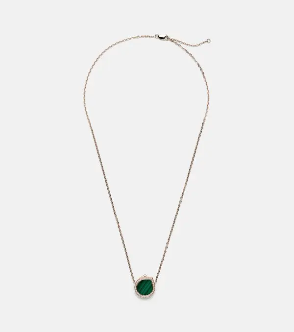 REPOSSI Antifer 18kt Rose Gold Pendant Necklace - Pink