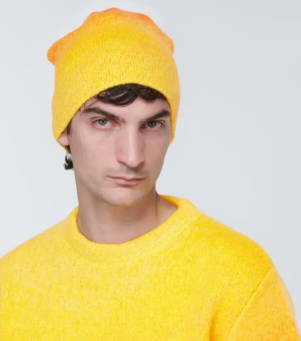 ERL Gradient Mohair-blend Beanie