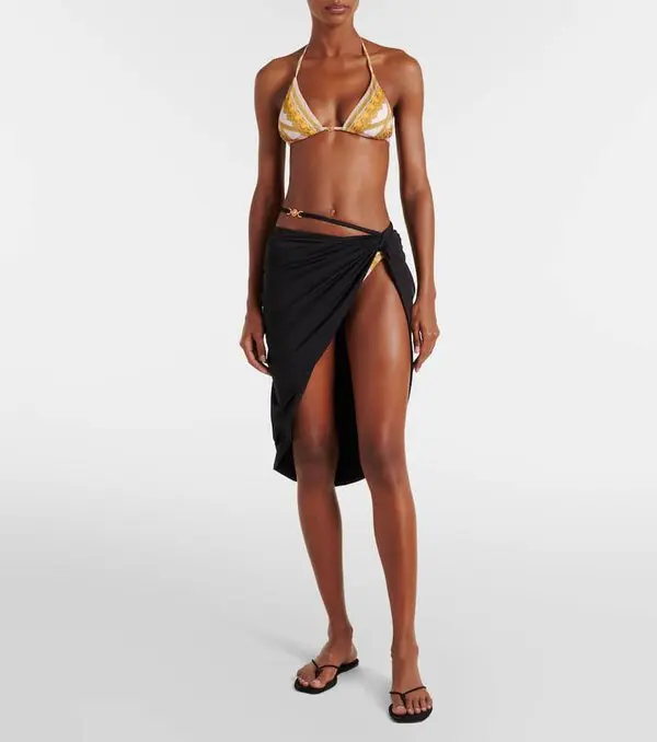 Versace Jersey Beach Cover-up