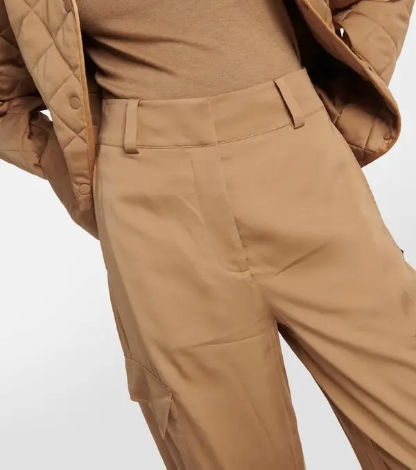 JOSEPH Treveris High-rise Tapered Pants