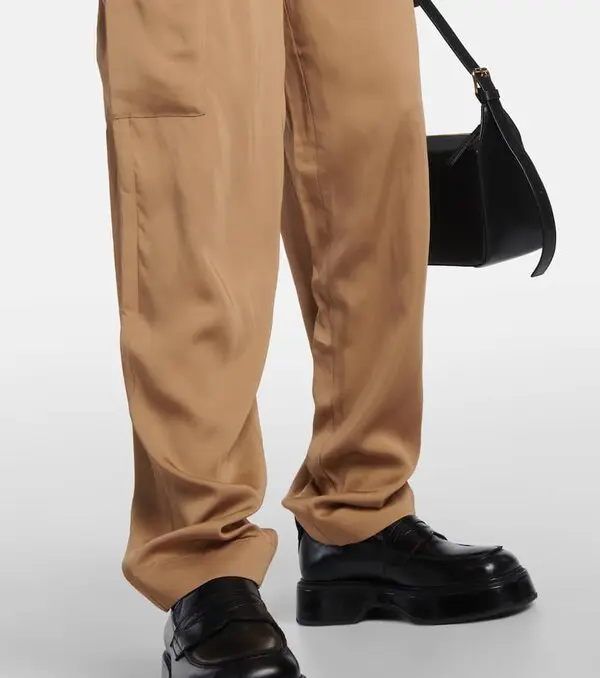 JOSEPH Treveris High-rise Tapered Pants