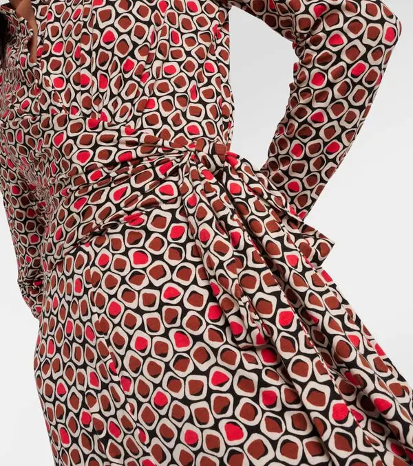 Diane Von Furstenberg Michelle Printed Jumpsuit