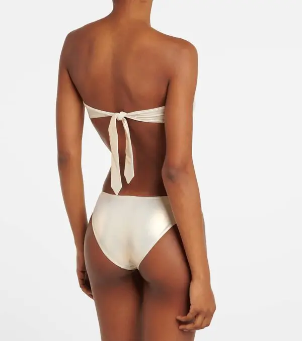 Melissa Odabash Stockholm Low-rise Bikini Bottom - Gold