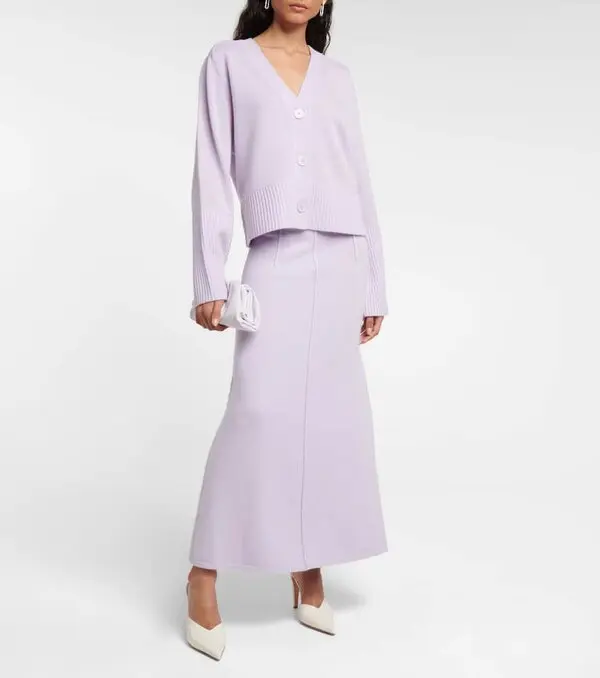 Dorothee Schumacher Wool-blend Midi Skirt