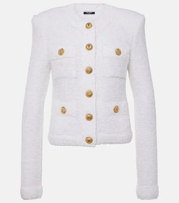 Balmain Miami Tweed Jacket