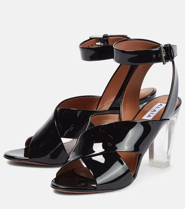 Alaïa Studded Leather Sandals