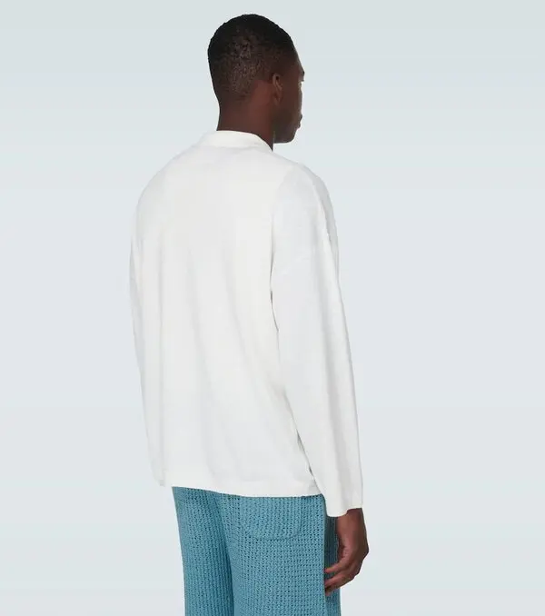 Commas Oversized Polo Sweater