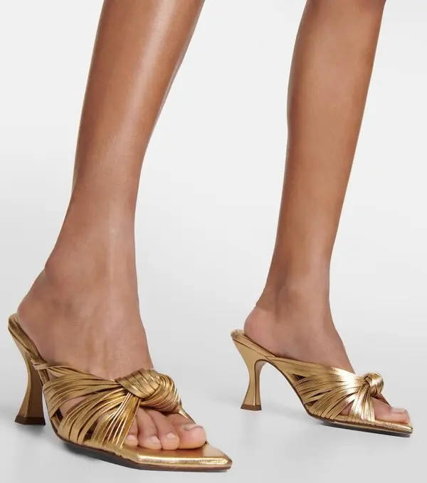 SOULIERS MARTINEZ Alcala Leather Mules