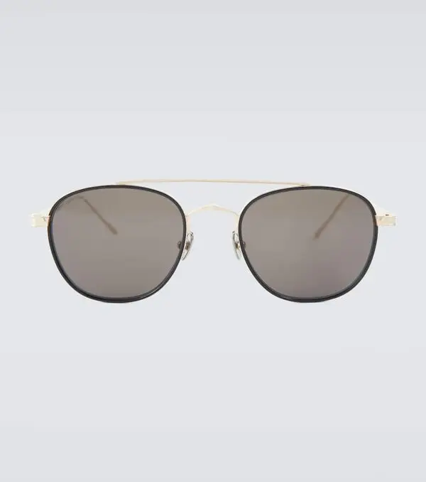Cartier Signature C Round Sunglasses - Gold