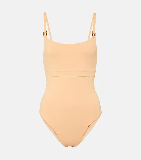 Melissa Odabash St Lucia One Piece Swimsuit - Beige