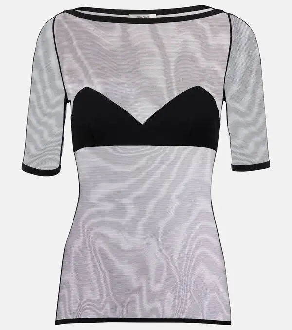 NENSI DOJAKA Mesh Top