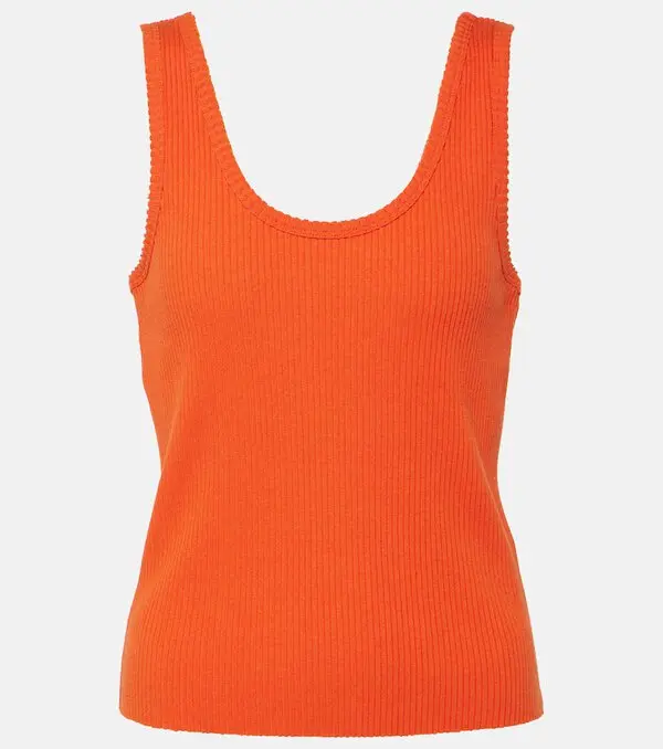 Vince Ribbed Knit Tank Top