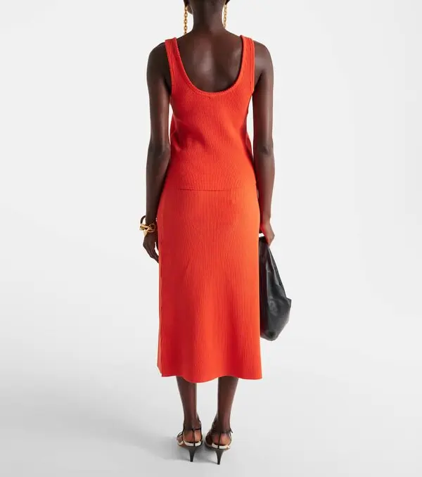 Vince Ribbed Knit Tank Top