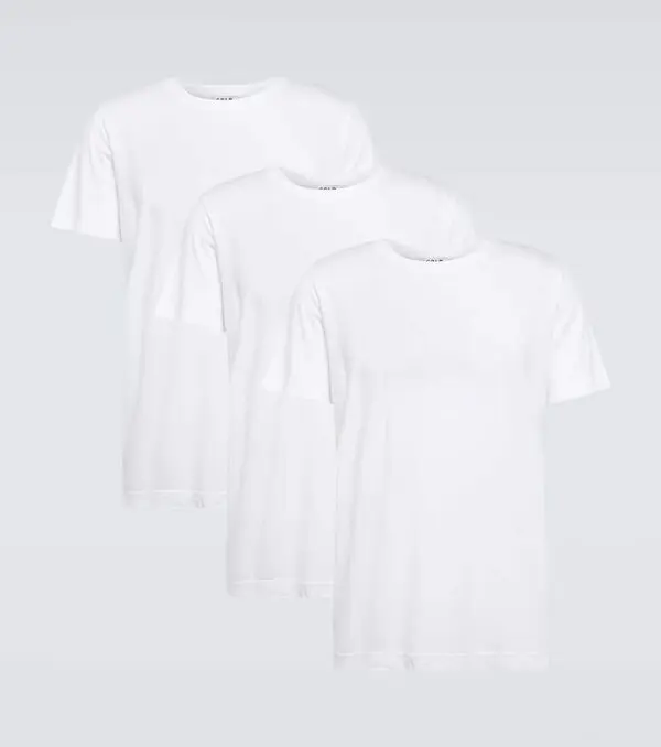 CDLP Set Of 3 Jersey T-shirts - White