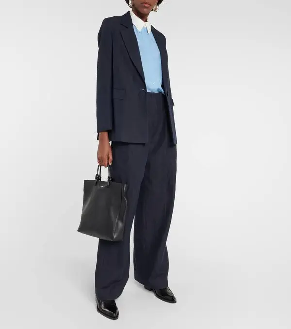 Dorothee Schumacher Colorblock Silk Shirt