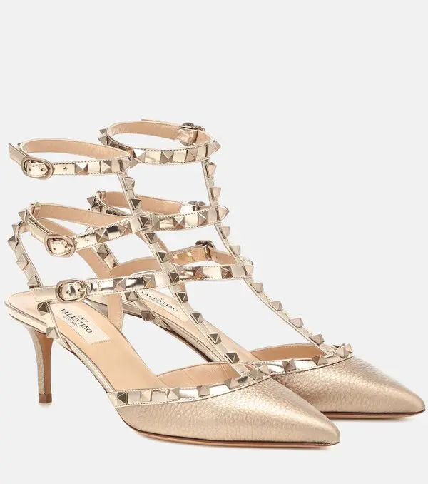 Valentino Garavani Rockstud Leather Pumps