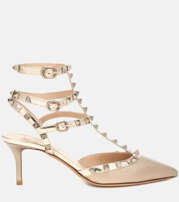 Valentino Garavani Rockstud Leather Pumps