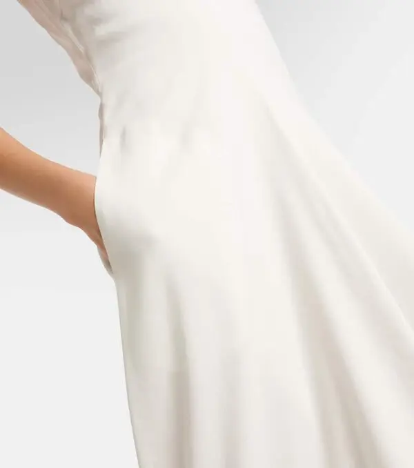 Proenza Schouler Ruby Linen-blend Midi Dress