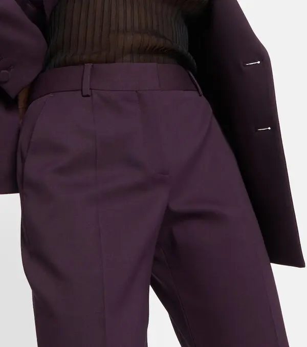 Altuzarra Fossett Wool Flared Pants