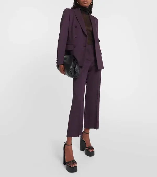 Altuzarra Fossett Wool Flared Pants