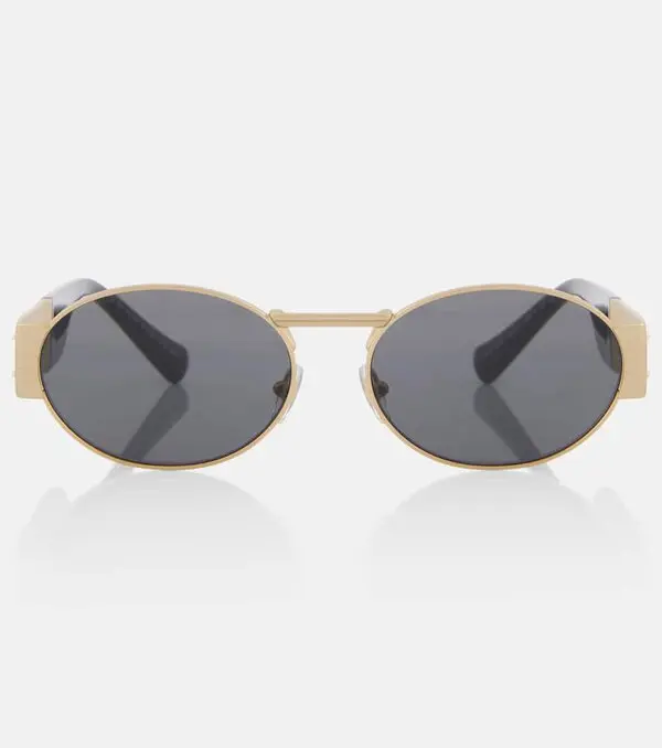 Versace Medusa '95 Oval Sunglasses - Black