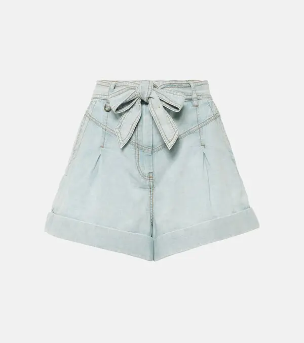Zimmermann High-rise Denim Shorts