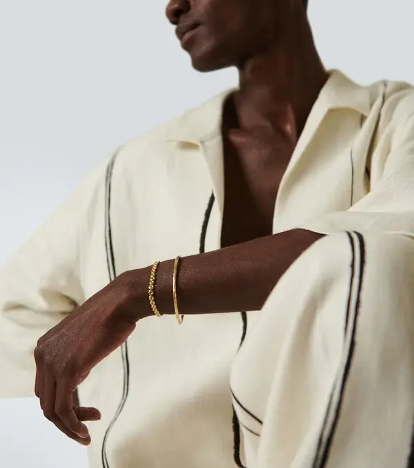OCTAVIA ELIZABETH 18kt Yellow Cuff Bracelet