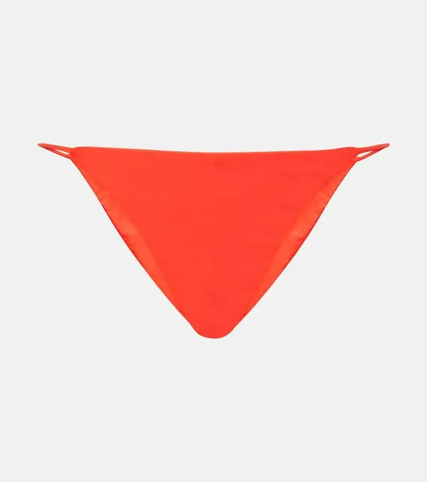 Jade Swim Bare Minimum Bikini Bottoms - Red