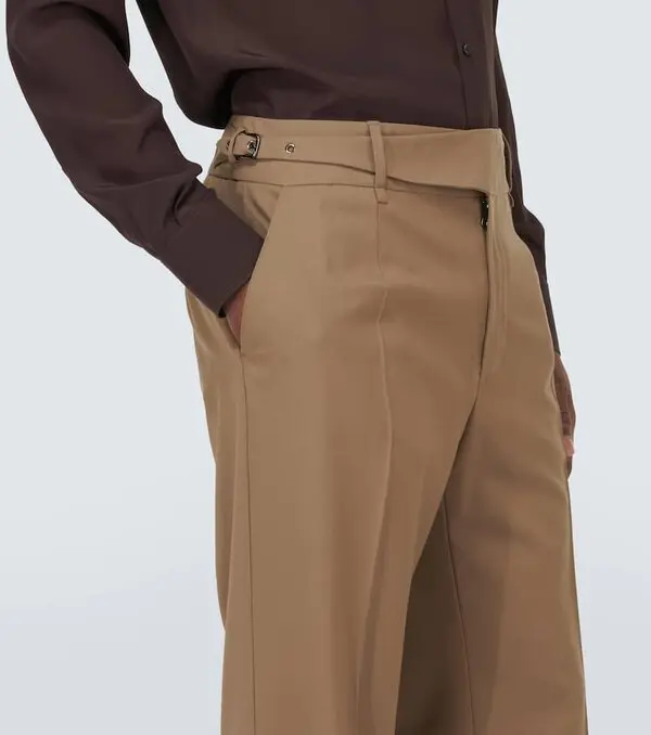 Dolce & Gabbana Wool-blend Twill Suit Pants