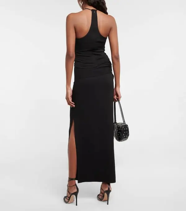 Christopher Esber Ruched Halterneck Top